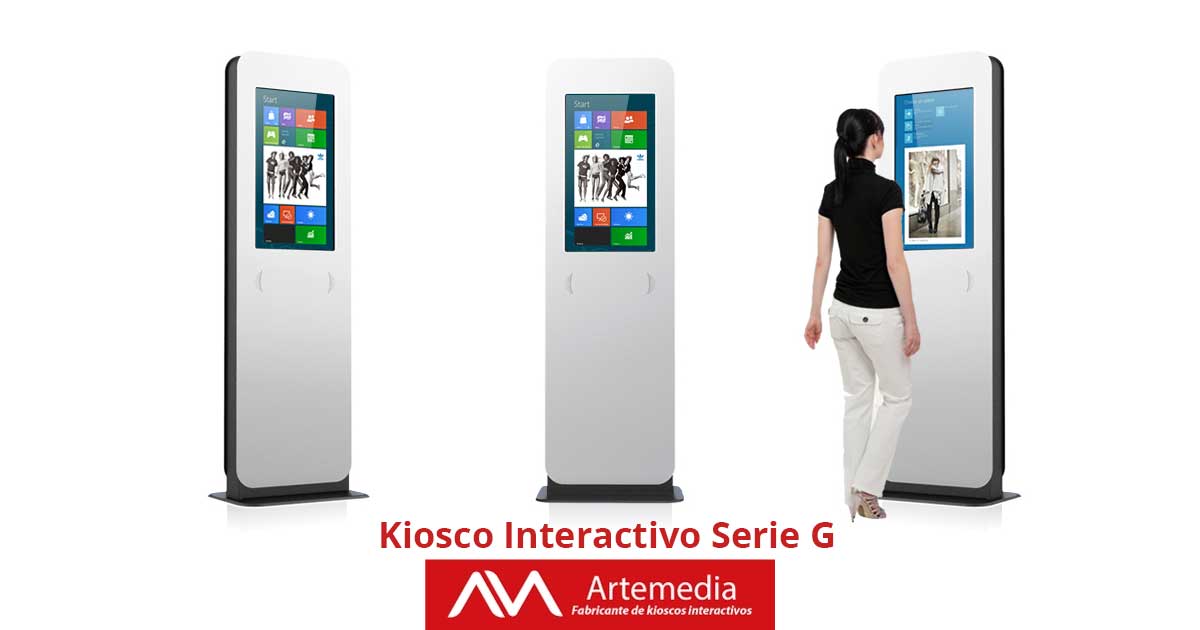 Kiosco Interactivo Serie G - Artemedia Futura